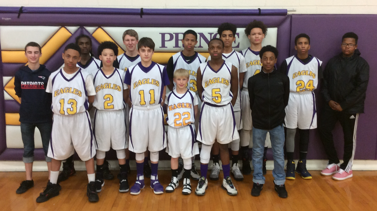 Prince Edward County Middle School boys basketball team | The Farmville ...